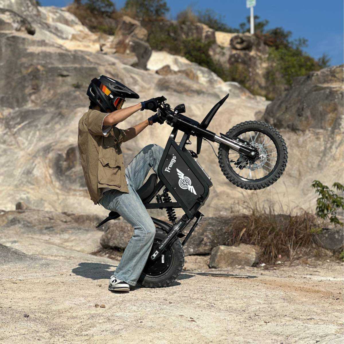 Freego X0 Electric Mini Bike for Teens & Adults – All-Terrain Fun ...